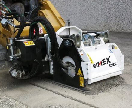 Asphalt Planer With Removable Belt - Creighton Rock Drill Ltd.