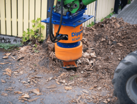 Dipperfox - Stump Crusher - Creighton Rock Drill Ltd.