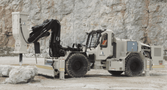 Astec Mobile Rockbreaker - Creighton Rock Drill Ltd.
