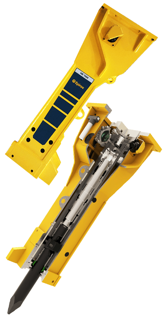 Epiroc Hydraulic Breaker - Creighton Rock Drill Ltd.